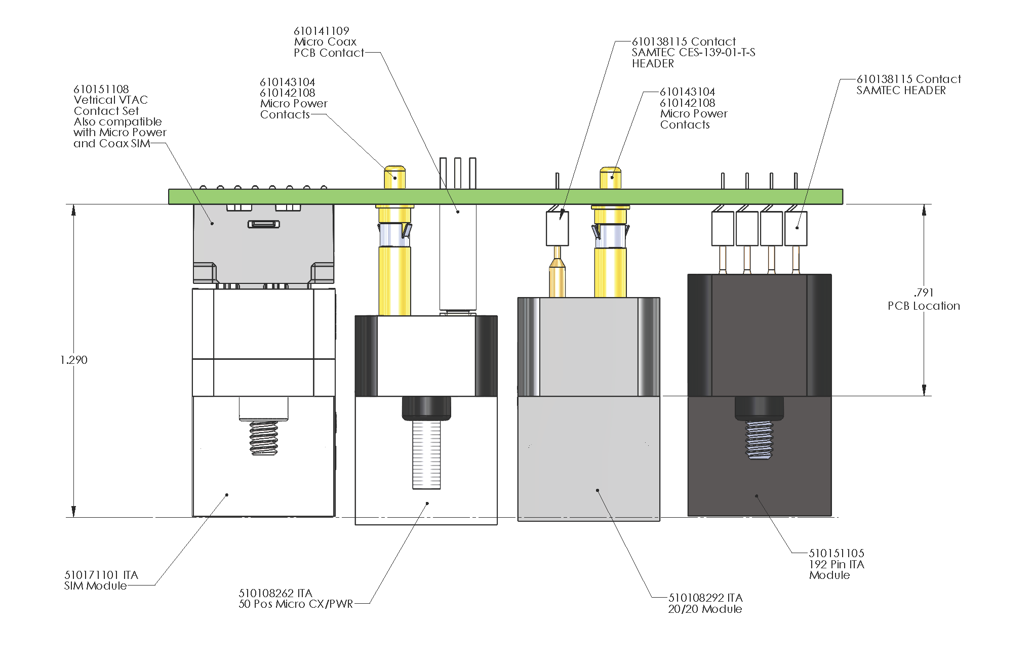PCB Contacts - VPC